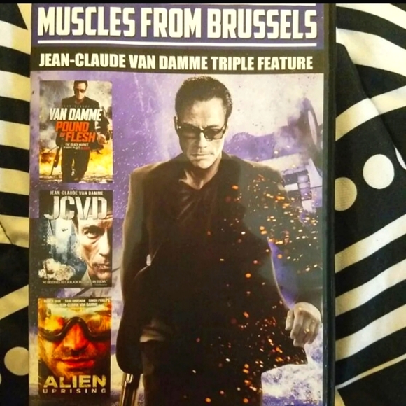 Media | Muscles From Brussels Jeanclaude Van Damme Triple Feature Dvd ...
